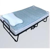China Customized Folding Bed for Office and Hotel Metal Single Rollaway Extra Bed Furniture for sale