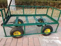 China Tools 86*46*85 Heavy Duty Garden Trolley Wagon Cart for Easy Transport for sale