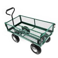 China Tools 86*46*85 Heavy Duty Garden Trolley Wagon Cart for Easy Transport for sale