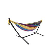 China Double Hammock Chair With Stand 260KGS Weight Capacity Customized Color Storage Carry Bag for sale