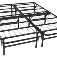 China Customized Logo Heavy Duty Full Size Metal Mesh Frame Bed for School or Hotel Needs for sale