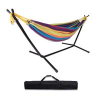 China Sturdy and Easy Collapsible Heavy Duty Camping Hammock Stand for Outdoor Enthusiasts for sale