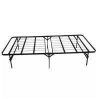 China Easy Assembly Queen Size Folding Platform Bed Frame for Bedroom Furniture for sale
