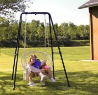 China Portable Adjustable Heavy Duty Hammock Stand Freestanding Frame for Outdoor Furniture for sale