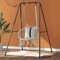 China Portable Adjustable Heavy Duty Hammock Stand Freestanding Frame for Outdoor Furniture for sale