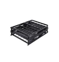 China Modern Design Style Queen Metal Bed Frame Folding with KD Easy Assembling for sale