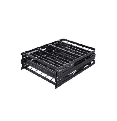 China Modern Design Style Queen Metal Bed Frame Folding with KD Easy Assembling for sale