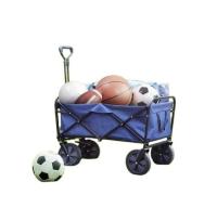 China Versatile Four-wheel High Bearing Weight Folding Utility Wagon for Camping and Hiking for sale