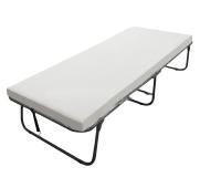 China Sleep Master Folding Guest Bed Frame with Comfort Foam Mattress Convenient Oxford Style for sale