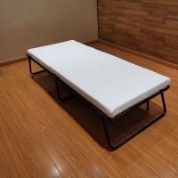 China Convenient Foldable Hotel Room Set Folding Bed Frame for Hotel Accommodation for sale