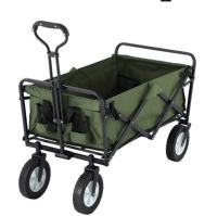 China Popular Fun Camping Hand Trolley with Collapsible Design Dimension L x W x H 86*46*85 for sale