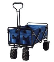 China Popular Fun Camping Hand Trolley with Collapsible Design Dimension L x W x H 86*46*85 for sale