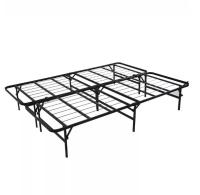 China Mail Packing Y Black Steel Folding Bed Bases for Double Beds Hassle-Free Shipping for sale