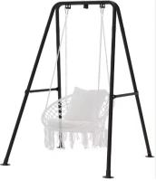 China Indoor/Outdoor Hanging Chair Stand Only Stand with Foldable Design Hammock Stand for sale