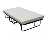 China Mail Packing Y Black Metal Folding Bed Furniture for Single and Double Modern Style for sale
