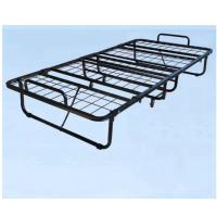 China Mail Packing Y Black Metal Folding Bed Furniture for Single and Double Modern Style for sale