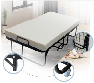 China Space-Saving Black Metal Twin Over Frame With Ladders Bedroom Fence for Kids and Teens for sale