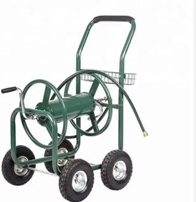China Tools Worth Iron Heavy Duty Pressure 100 Meter Irrigation Garden Water Hose Reel Cart for sale