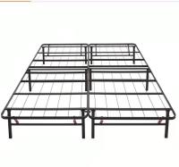 China Steel Slat Bi-fold Bed Base The Perfect Addition to Your Bedroom for Better Sleep for sale