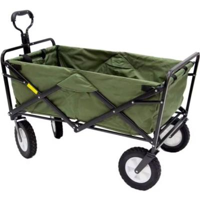 China Heavy Duty All Terrain Beach Cart with 260KGS Weight Capacity and Collapsible Design for sale