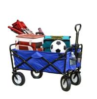 China Heavy Duty All Terrain Beach Cart with 260KGS Weight Capacity and Collapsible Design for sale