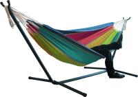 China Adjustable Steel Stand Double Hammock for Modern Design Style Camping Bed for sale