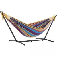 China Customized Color Easy Collapsible Folding Hanging Chair Hammock With Custom Logo for sale