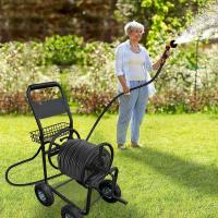 China 19LBS Portable Water Sprayer for Convenient Hose Reel Moving Wheel Hand Cart for sale