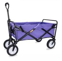 China Iron Light Weight Folding Utility Camping Wagon Cart for Qingdao Port Transportation for sale