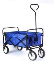 China 300LBS Iron Collapsible Outdoor Fishing Picnic Foldable Camping Wagon Utility Trolley for sale