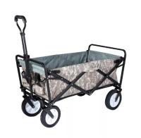 China 86*46*85 Dimension Collapsible Folding Outdoor Utility Wagon Cart 300LBS Red Black Blue for sale