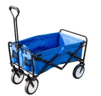 China Portable Camping Cart Trail Collapsible Folding Beach Utility Cart with Qingdao Port for sale