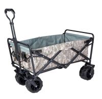 China Portable Camping Cart Trail Collapsible Folding Beach Utility Cart with Qingdao Port for sale
