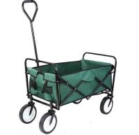 China Portable Camping Cart Trail Collapsible Folding Beach Utility Cart with Qingdao Port for sale