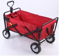 China Portable Camping Cart Trail Collapsible Folding Beach Utility Cart with Qingdao Port for sale