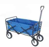 China Qingdao Port Iron Collapsible Folding Camping Outdoor Utility Wagon Cart for Easy Storage for sale