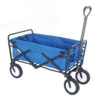 China Foldable Hand Truck Stroller for Camping and Beach Dimension L x W x H 86*46*85 Green for sale