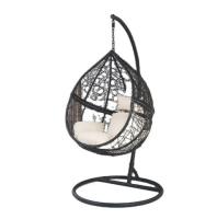 China Stain Resistant Hammock Swing Chair Machine Washable Hammock Chair With Tassels for sale