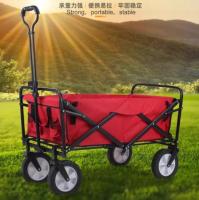 China 86*46*85 Dimension Customized Outdoor Camping Cart Folding Rolling Carts Camping Wagon for Tools for sale