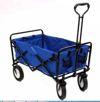 China Multi-Purpose Collapsible Folding Shopping Cart Trolley for Sports and Gardening for sale