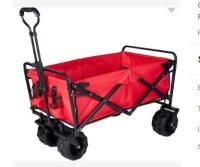 China Multi-Purpose Collapsible Folding Shopping Cart Trolley for Sports and Gardening for sale