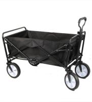 China Four-wheel Green Folding Utility Wagon Cart Convenient for Outdoor Camping and Garden for sale