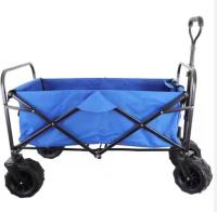 China Convenient and Portable Folding Wagon for Outdoor Adventures 260KGS Weight Capacity for sale
