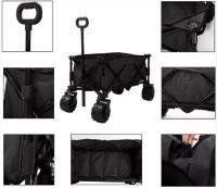 China Convenient and Portable Folding Wagon for Outdoor Adventures 260KGS Weight Capacity for sale