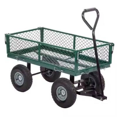 China Lightweight Portable Camping Wagon with 300LBS Weight Capacity and Oxford Fabric for sale
