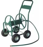 China Durable Four Wheel Garden Hose Reel Cart for Easy Portability in Qingdao for sale