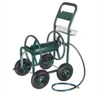 China Convenient Watering with Heavy Duty Water Garden Hose Reel Cart 60*102*42.5 Dimensions for sale