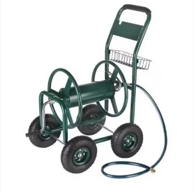China Convenient Watering with Heavy Duty Water Garden Hose Reel Cart 60*102*42.5 Dimensions for sale