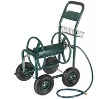 China Convenient Watering with Heavy Duty Water Garden Hose Reel Cart 60*102*42.5 Dimensions for sale