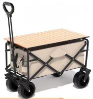 China Portable Collapsible Wagon for Outdoor Adventures 300LBS Capacity Dimension 86*46*85 for sale
